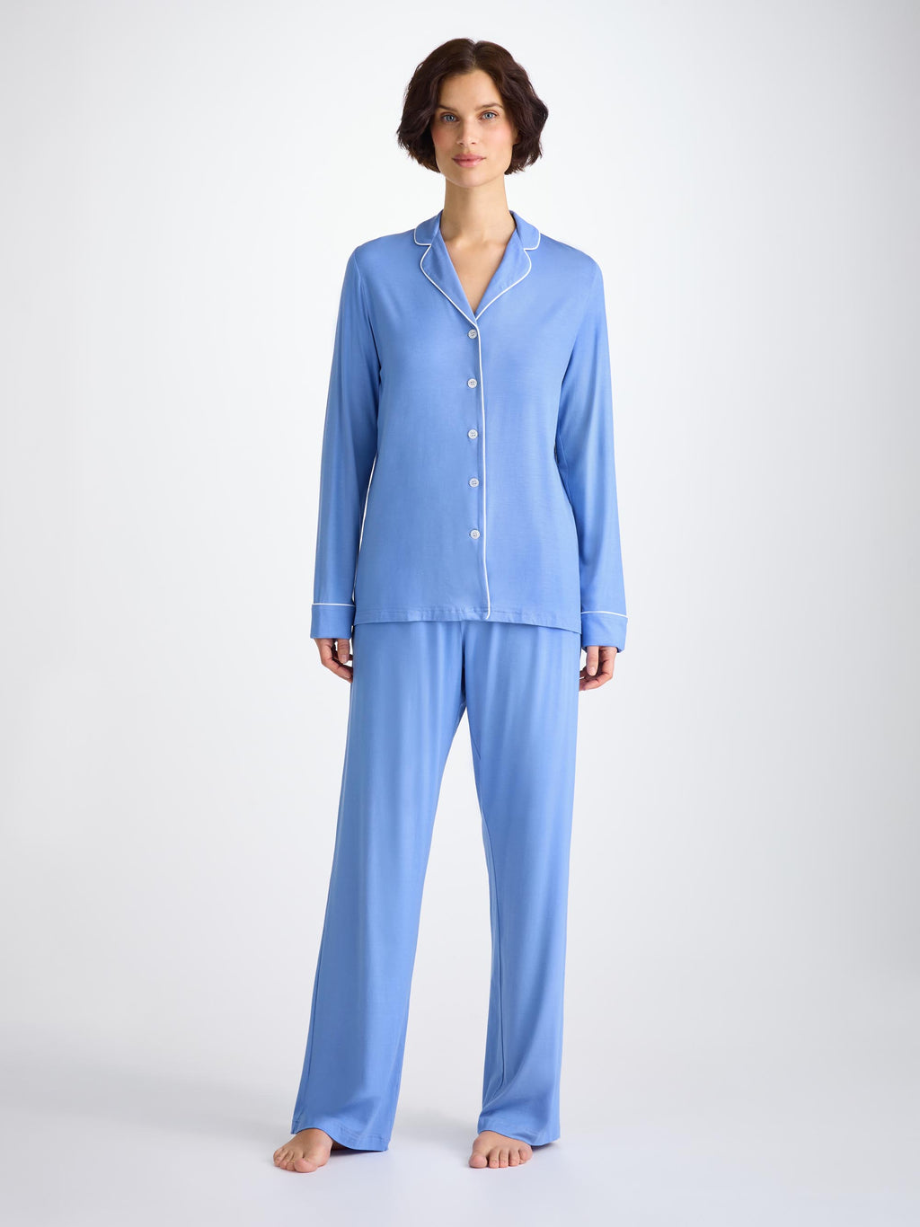 Women's Pyjamas Lara Micro Modal Stretch Cornflower Blue