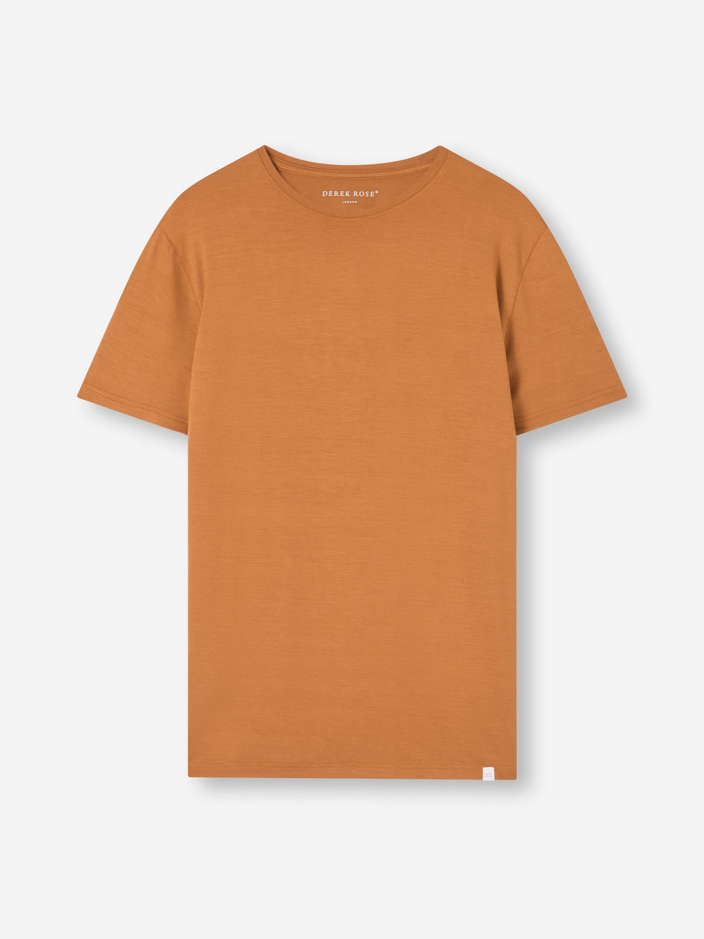 Men's T-Shirt Basel Micro Modal Stretch Brick Orange