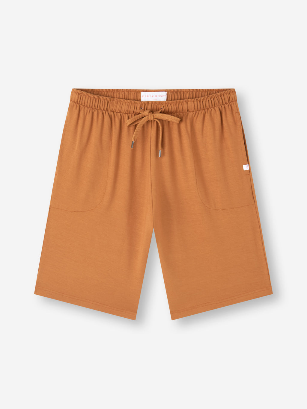 Men's Lounge Shorts Basel Micro Modal Stretch Brick Orange