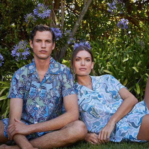 Men's Polo Shirt Jacob Sea Island Cotton Black