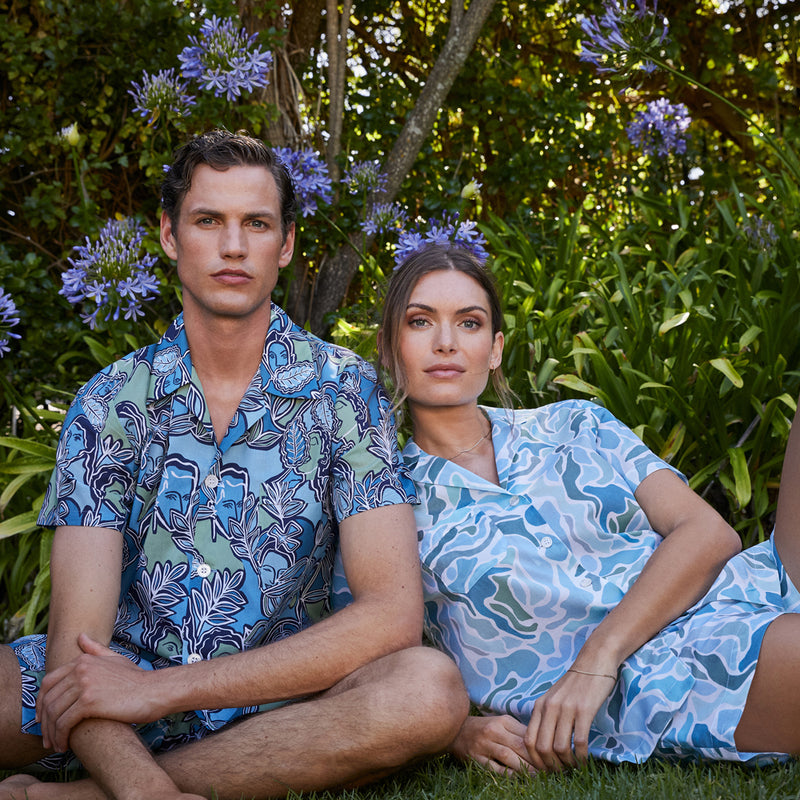 Men's Polo Shirt Jacob Sea Island Cotton Black