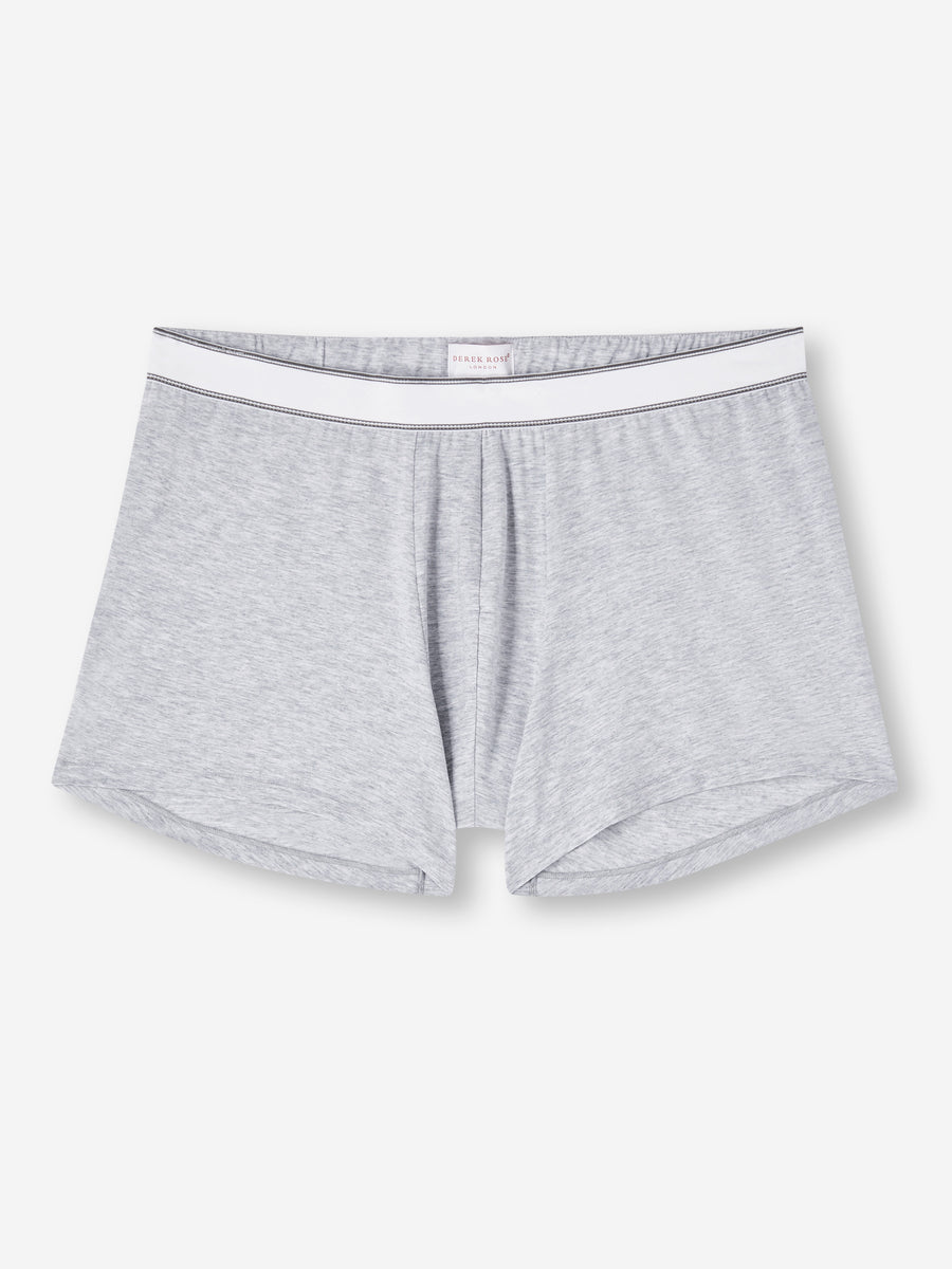 Men's Luxury Micro Modal Stretch Hipster Silver | Derek Rose