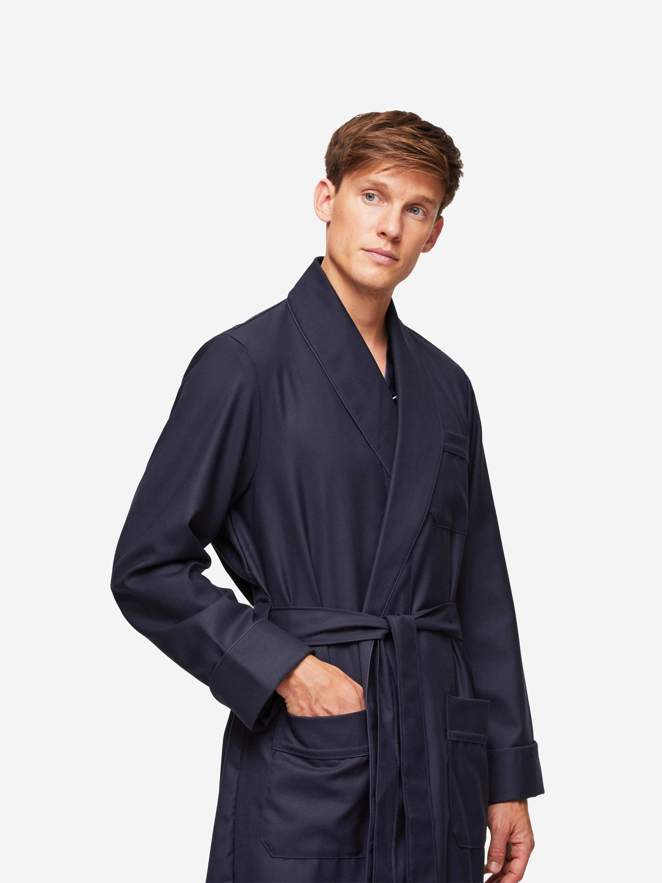 Men's Wool Robes | Derek Rose