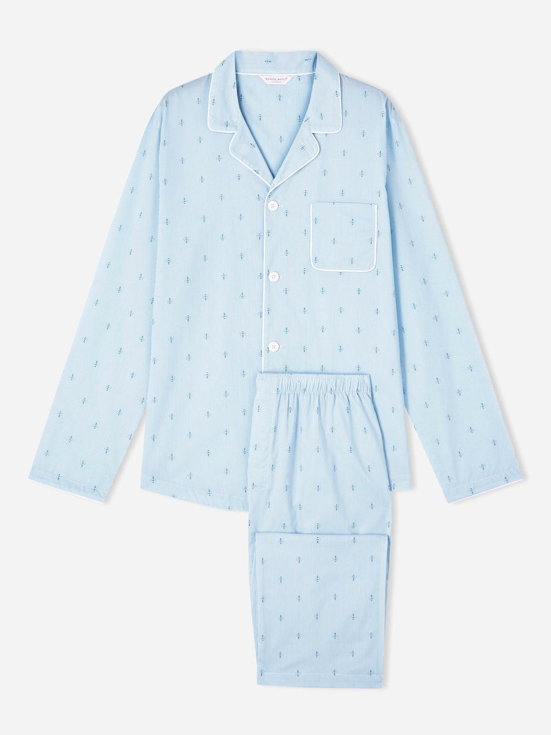 Men's Luxury Modern Fit Pajamas | Derek Rose